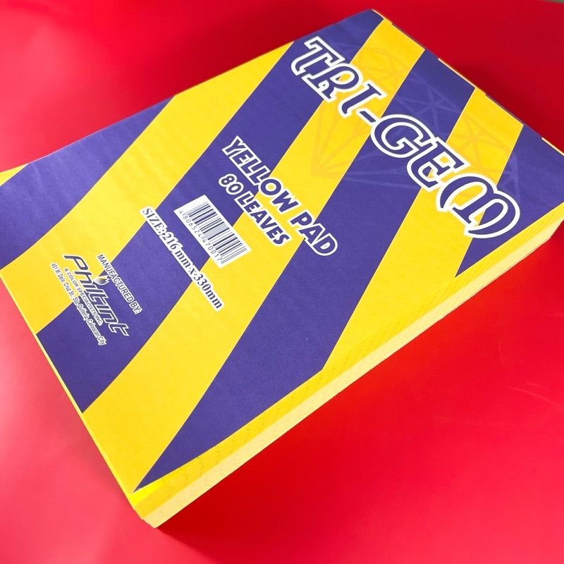 Yellow Pad Paper 10pcs in One Pack | Shopee Philippines