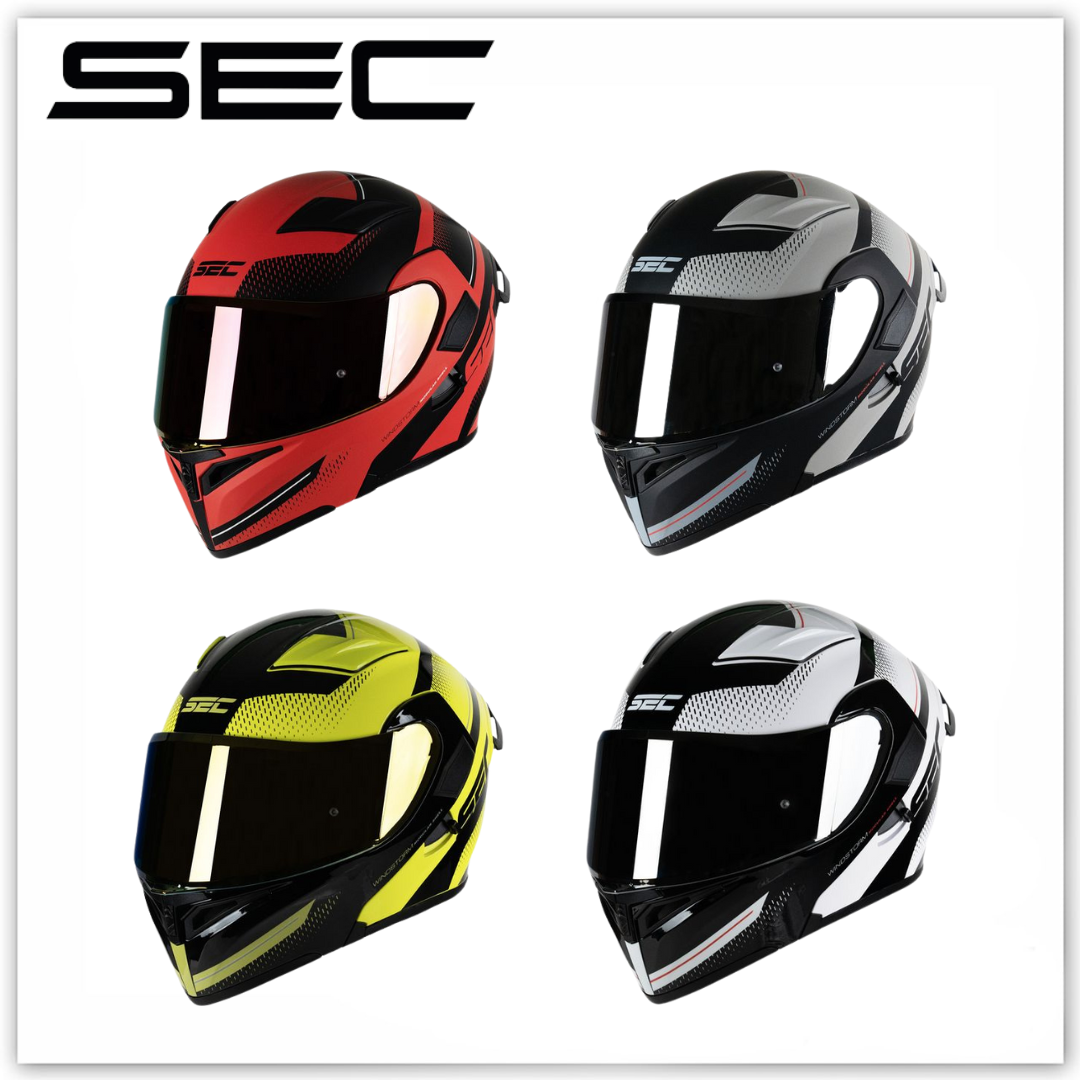 Sec Modular Helmet for Motorcycle Whirlwind - Strong Gloss/Matt (M-XL ...