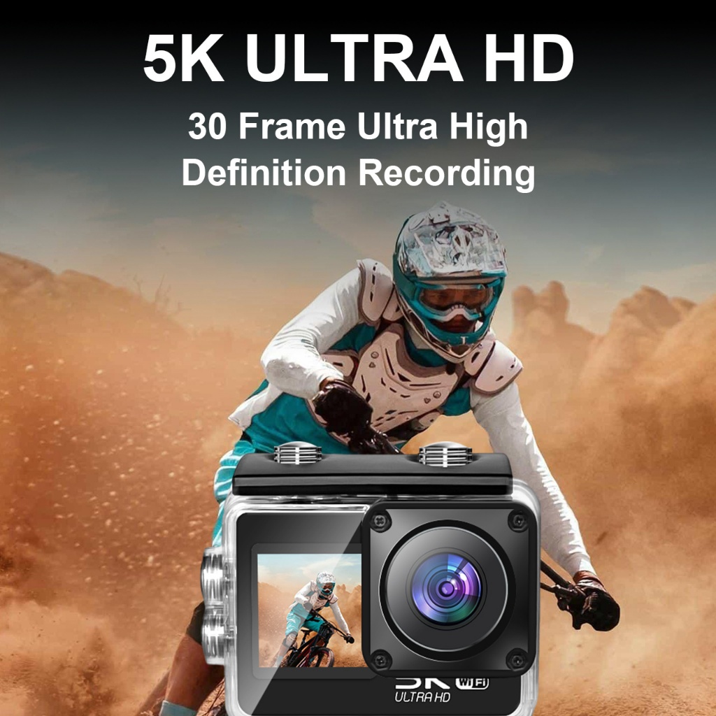 V5 Pro 5K HD Touch ScreenSports Action Sports Camera WiFi Outdoor ...