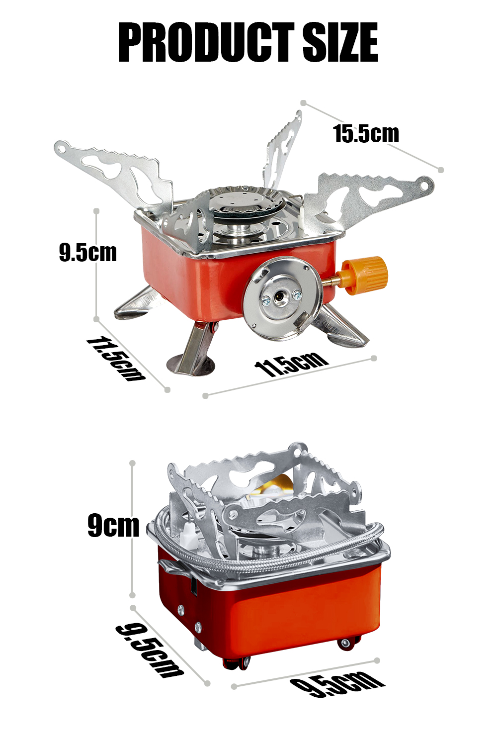 Butane gas stove Camping Stove Powered Portable Card Type Camping ...