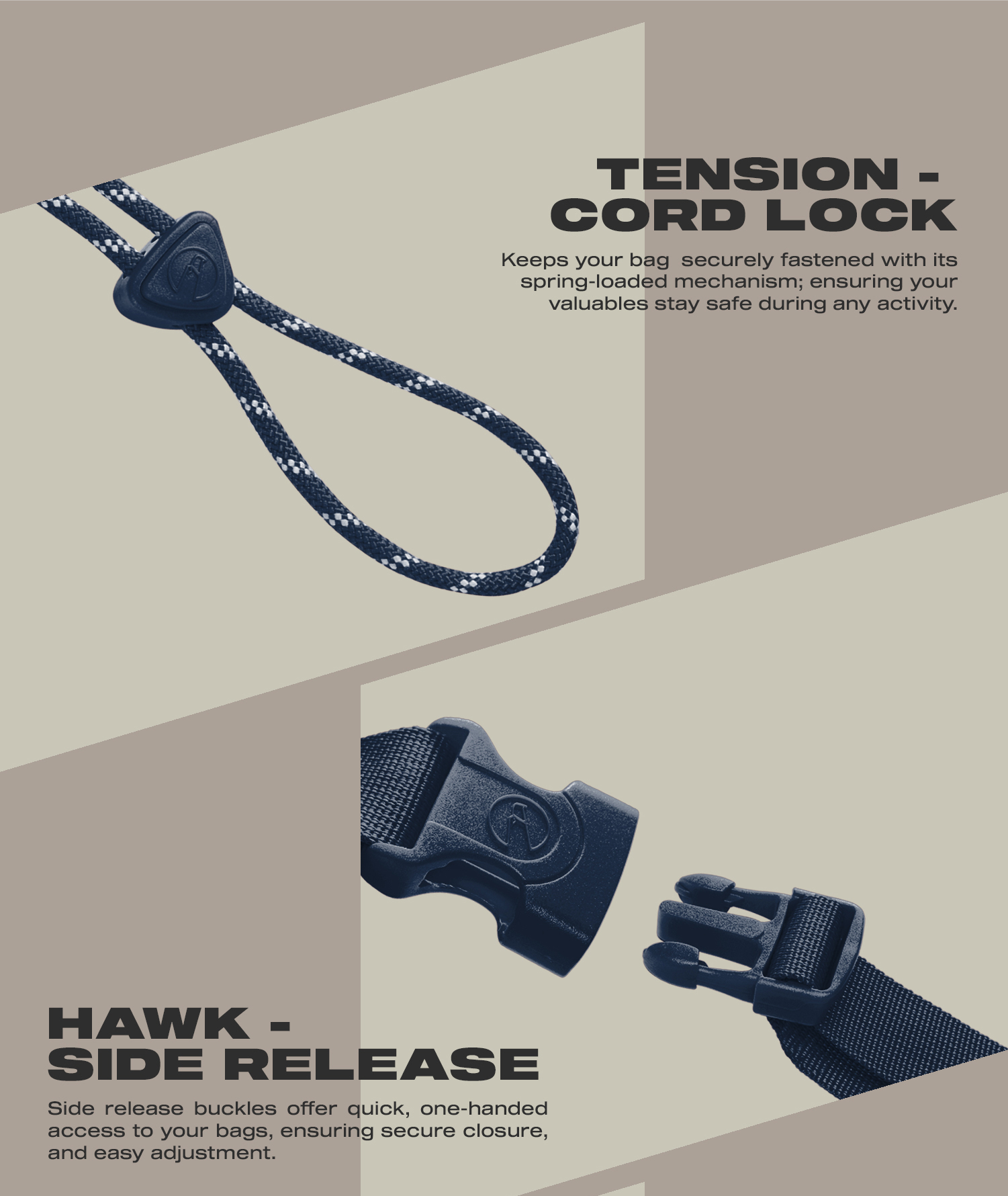 Hawk 5913 MEDIUM Lifestyle Backpack with VIRUPRO Anti-Microbial ...