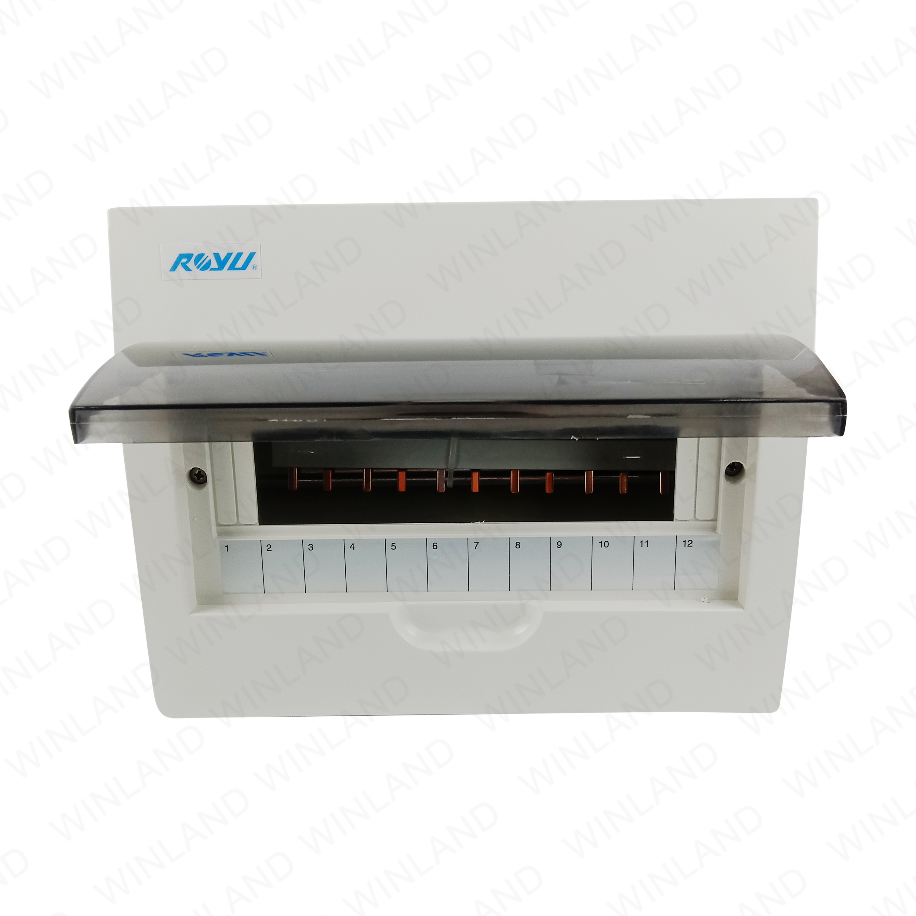 Royu by Winland Metal Base Distribution Panel Box with Busbar 12 ...