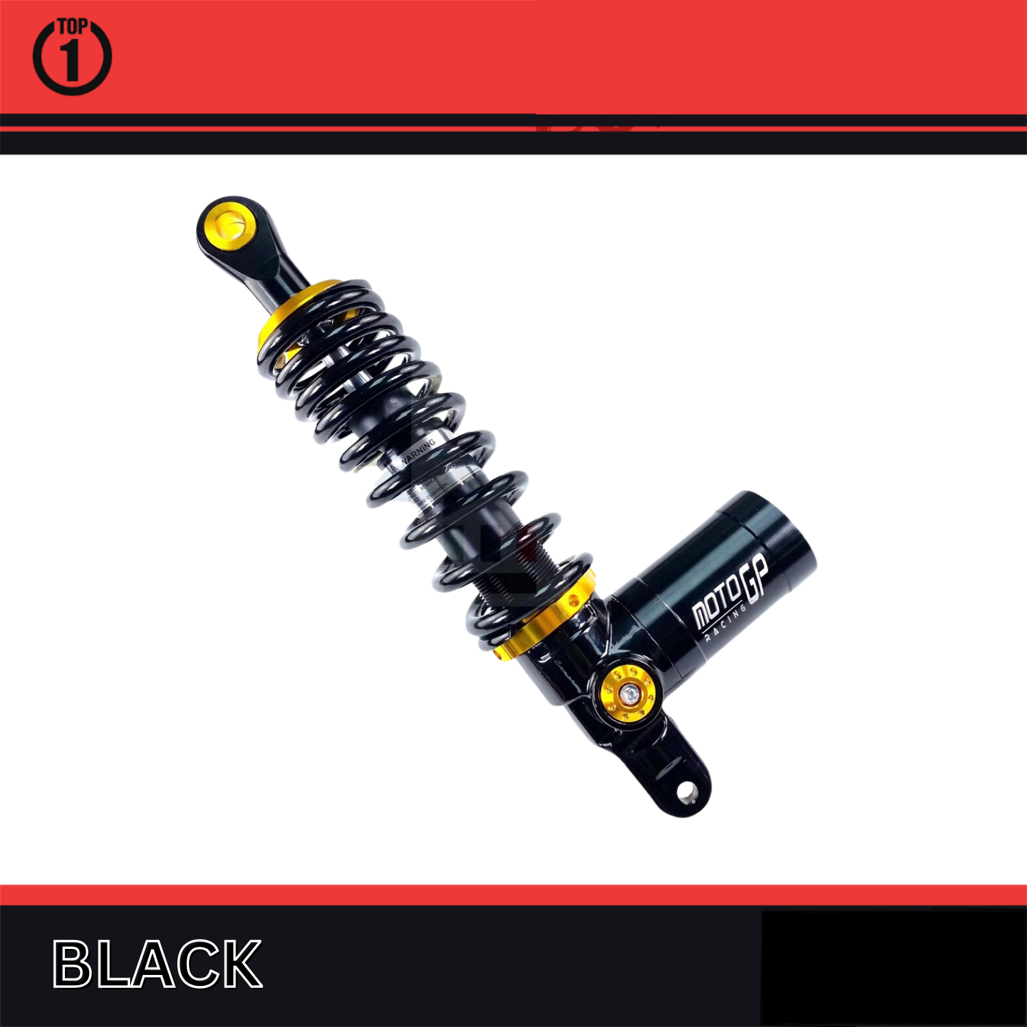 1 Pc Rear Mono Shock Absorber with Gas Tank 300mm for MIO BEAT CLICK GENIO GEAR SKYDRIVE SCOOPY ...