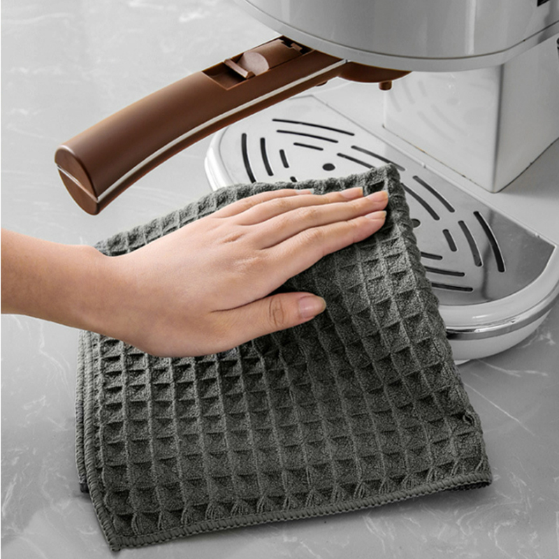 Absorbent Towel Barista Towel Rag Bar Coffee Machine Cleaning Cloth ...