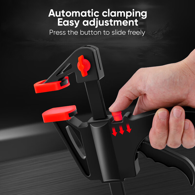 Mitsushi Quick Ratchet Bar Clamp 4/6/8/10/12/14/18/24" Quick Clamps F Clamp Wood Working Clamps ...