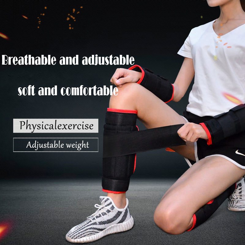 （Pair) Adjustable Arm/Ankle Legging 1-6KG Weight Training 5/6/7 Slot ...