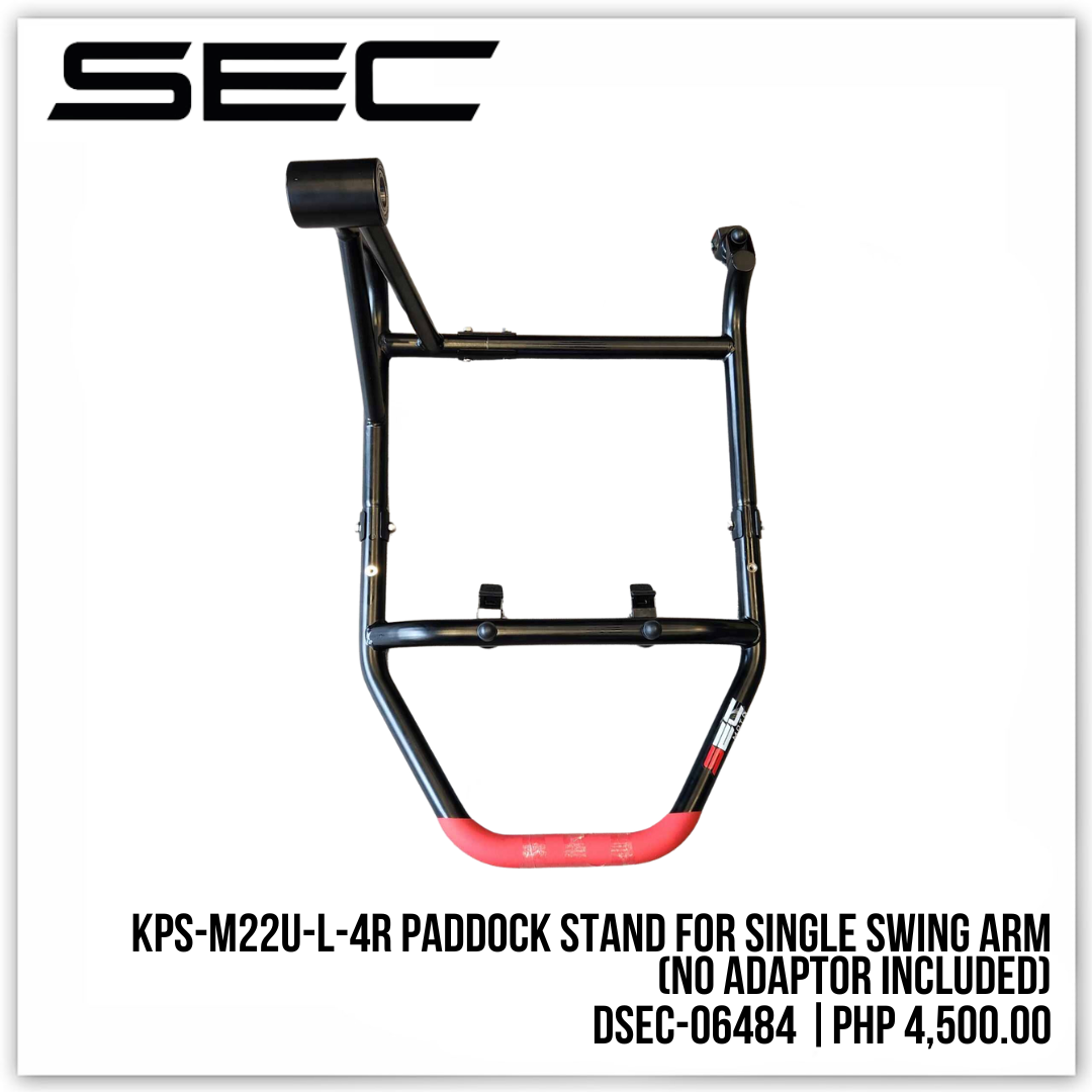 Sec KPS-M22U-L-4R Paddock Stand for Single Swing Arm (No Adaptor ...