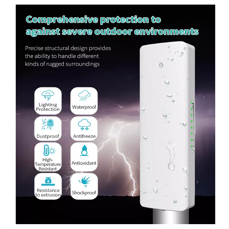 COMFAST CF-E314N V2 300Mbps Wireless Outdoor CPE Bridge 2.4Ghz Dual ...