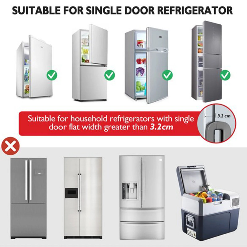 Refrigerator Door Lock Child Safety Refrigerator Lock Baby Anti-Pinch ...