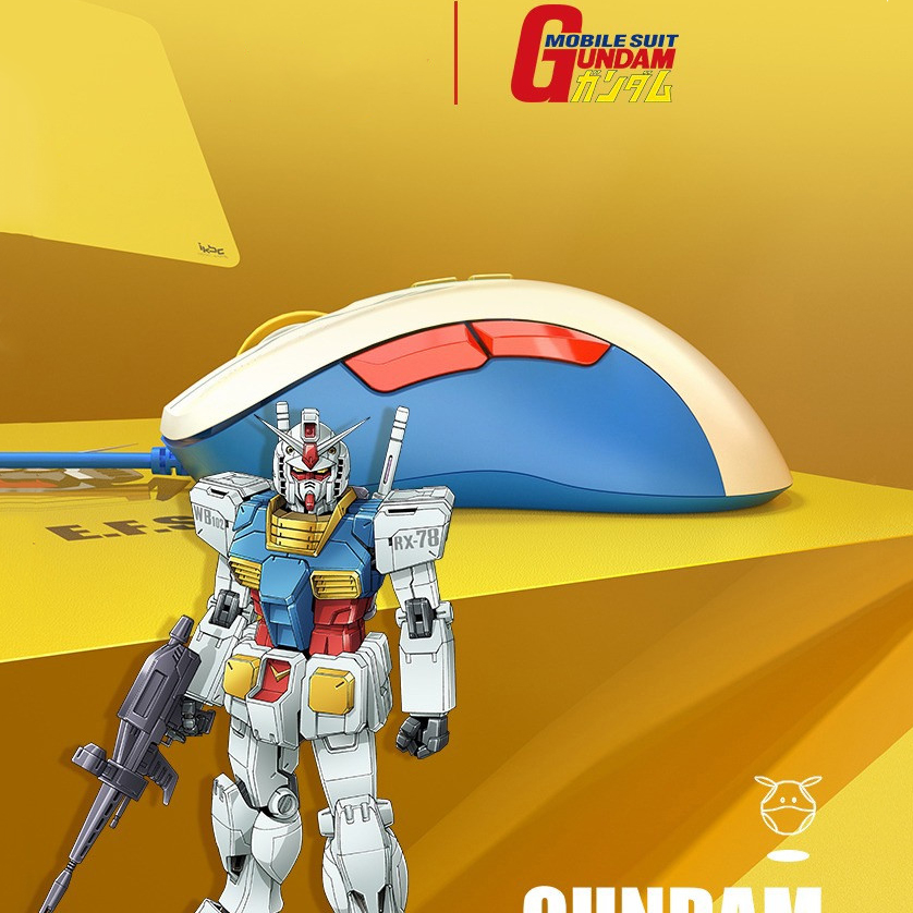 Zeus X Gundam ( GD-001 ) RGB LED Wired Gaming Mouse RGB Backlit ...