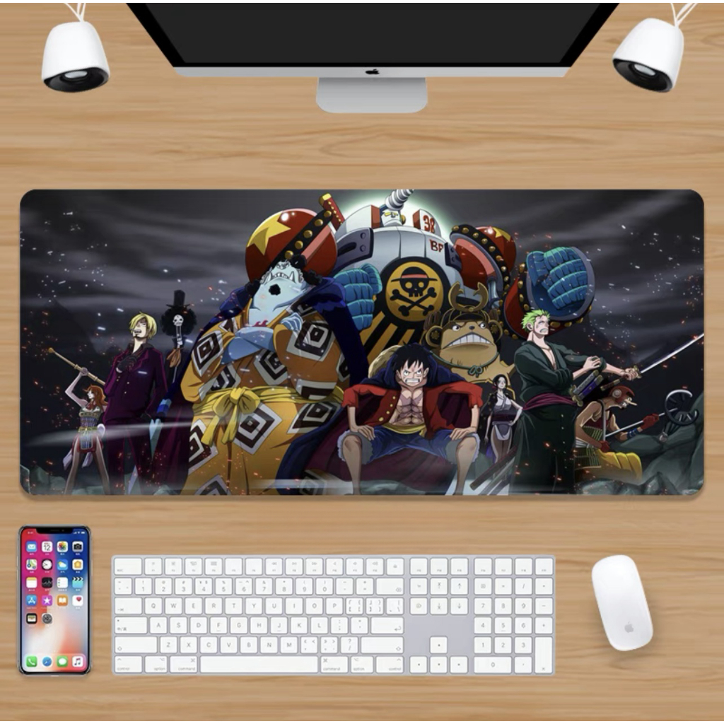 Zeus® x One Piece ( X-43) Extended Mouse Mat / Mouse Pad For Gaming ...