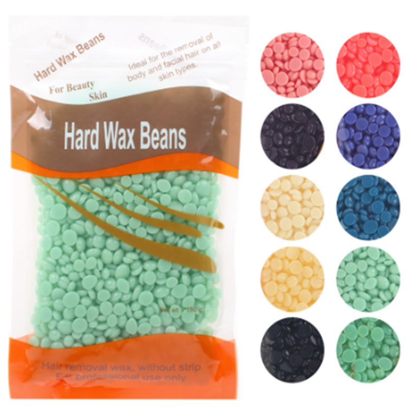 100g/300g Hard Wax Beans Pebble Wax Body Hair Removal | Shopee Philippines