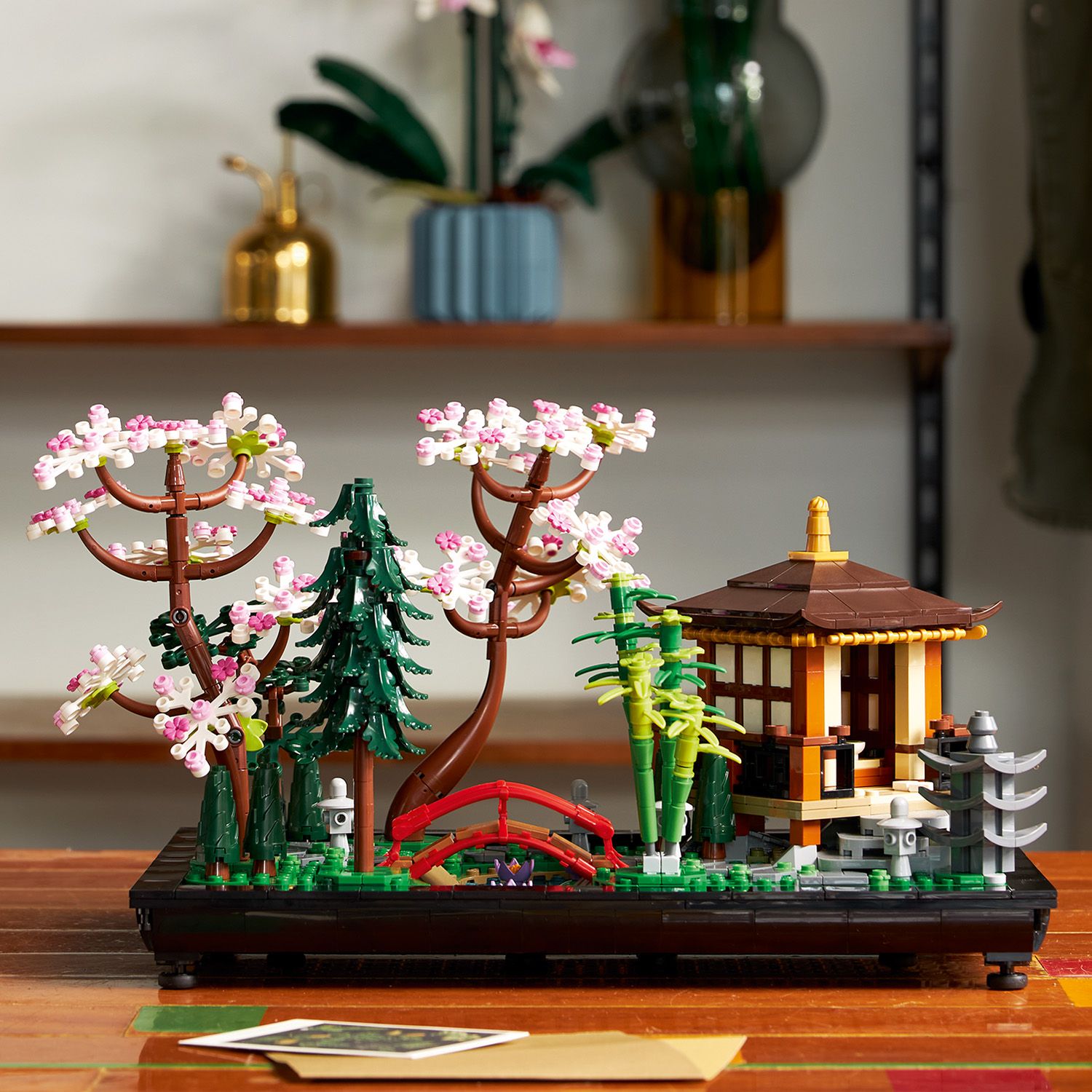 LEGO Icons 10315 Tranquil Garden Building Kit for Adults (1 , 363 ...