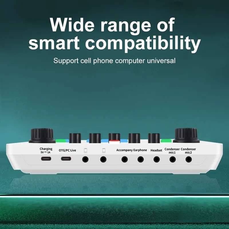 X50 Professional Recording Studio Sound Cards USB Sound Card Live ...