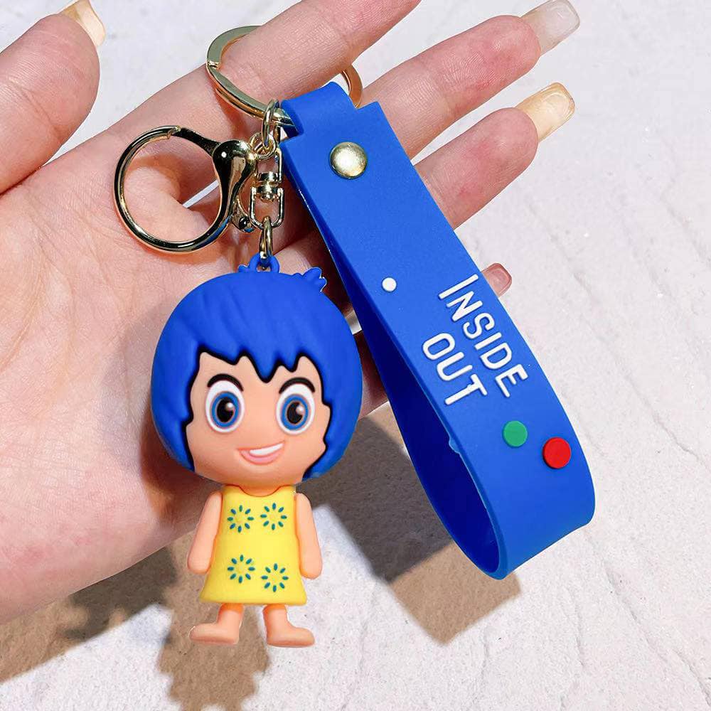 TOPSHOP 1pc Inside Out Keychain, Cartoon Keychain Disney and Pixar ...