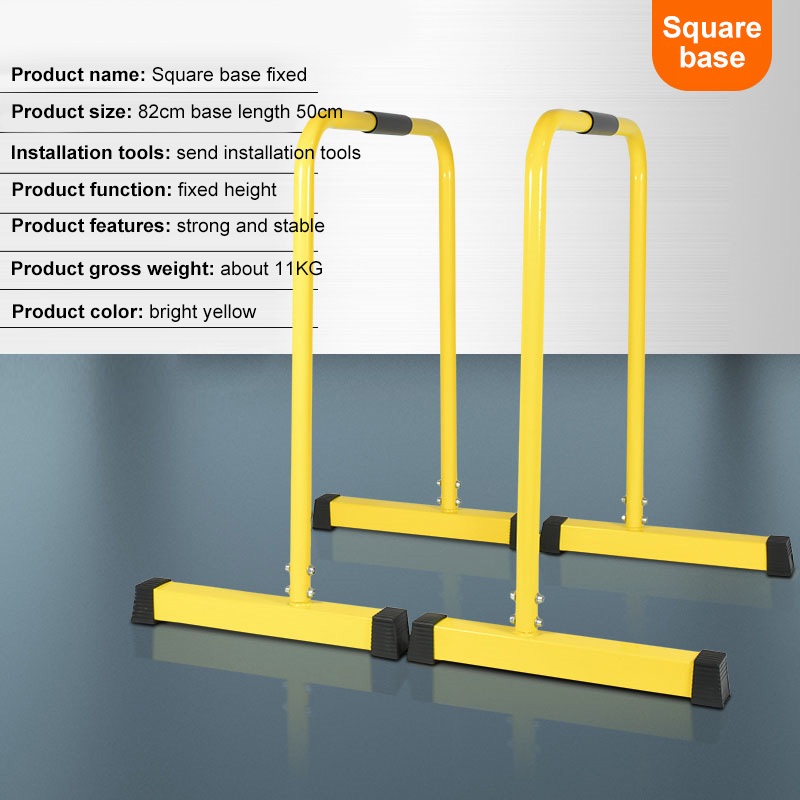 Heavy-duty push-up parallel bars Portable home Gym Weight training ...