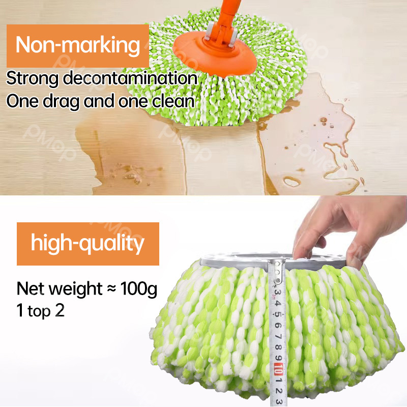 PMOP Microfiber 360 Magic Mops Head Replacement 16cm\14cm Original ...