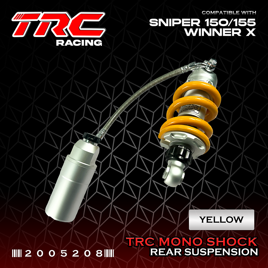 TRC Racing CNC Fully Adjustable Shock 208mm Sniper 155 / 150 and Winner ...