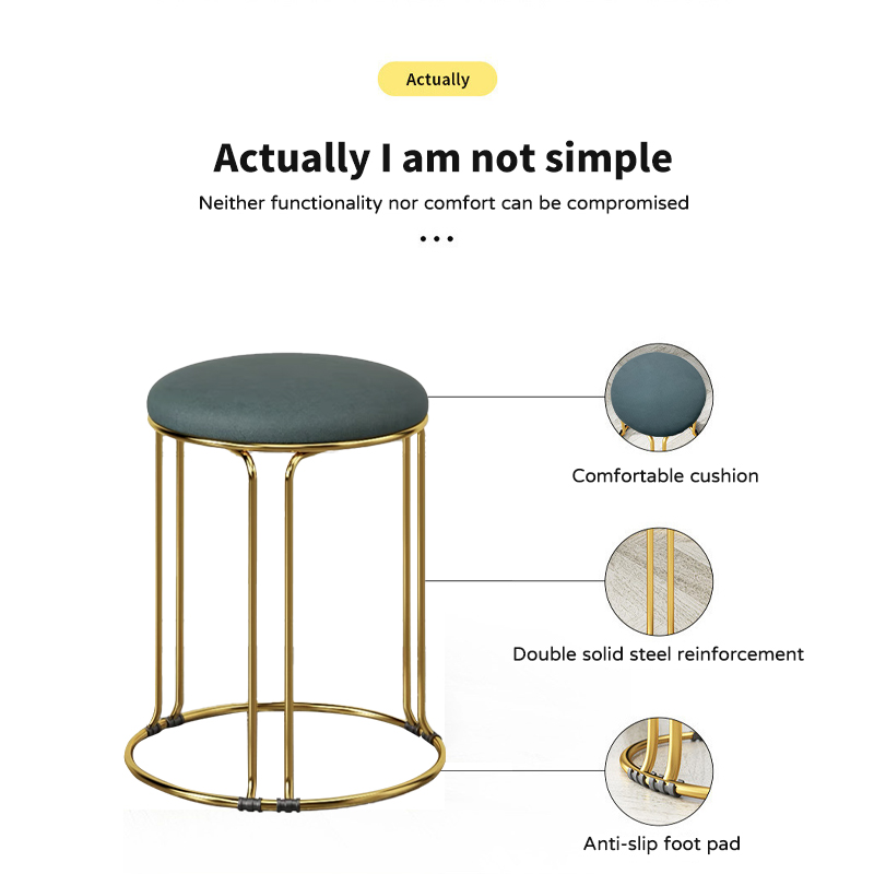 CHIT Buy 1 Take 1 Nordic Simple Round Stool Stackable Dining Chair ...