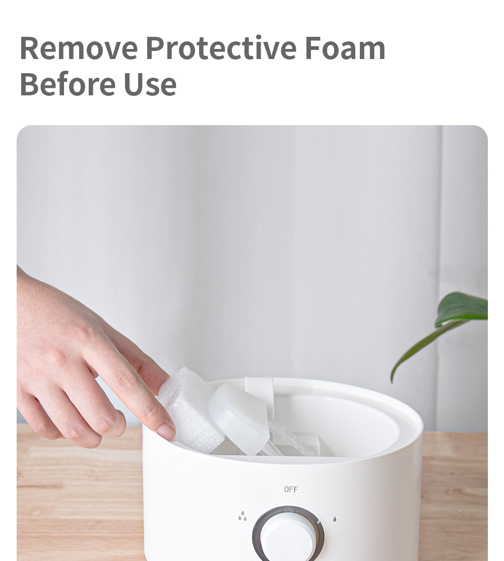 Simplus Humidifier 4L Capacity (350ml/h Humidification) JASH002 ...