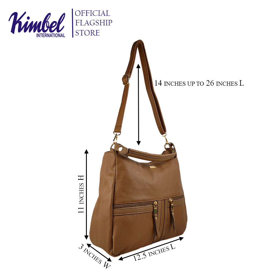 KIMBEL Shoulder bag BCS6312 with Detachable and adjustable Strap ...