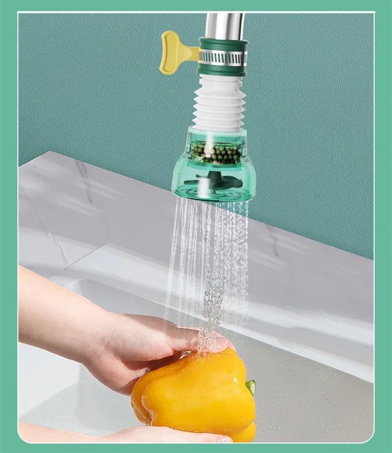 Universal 360 Degree Rotary Water Purifier Kitchen Faucet Spillproof ...