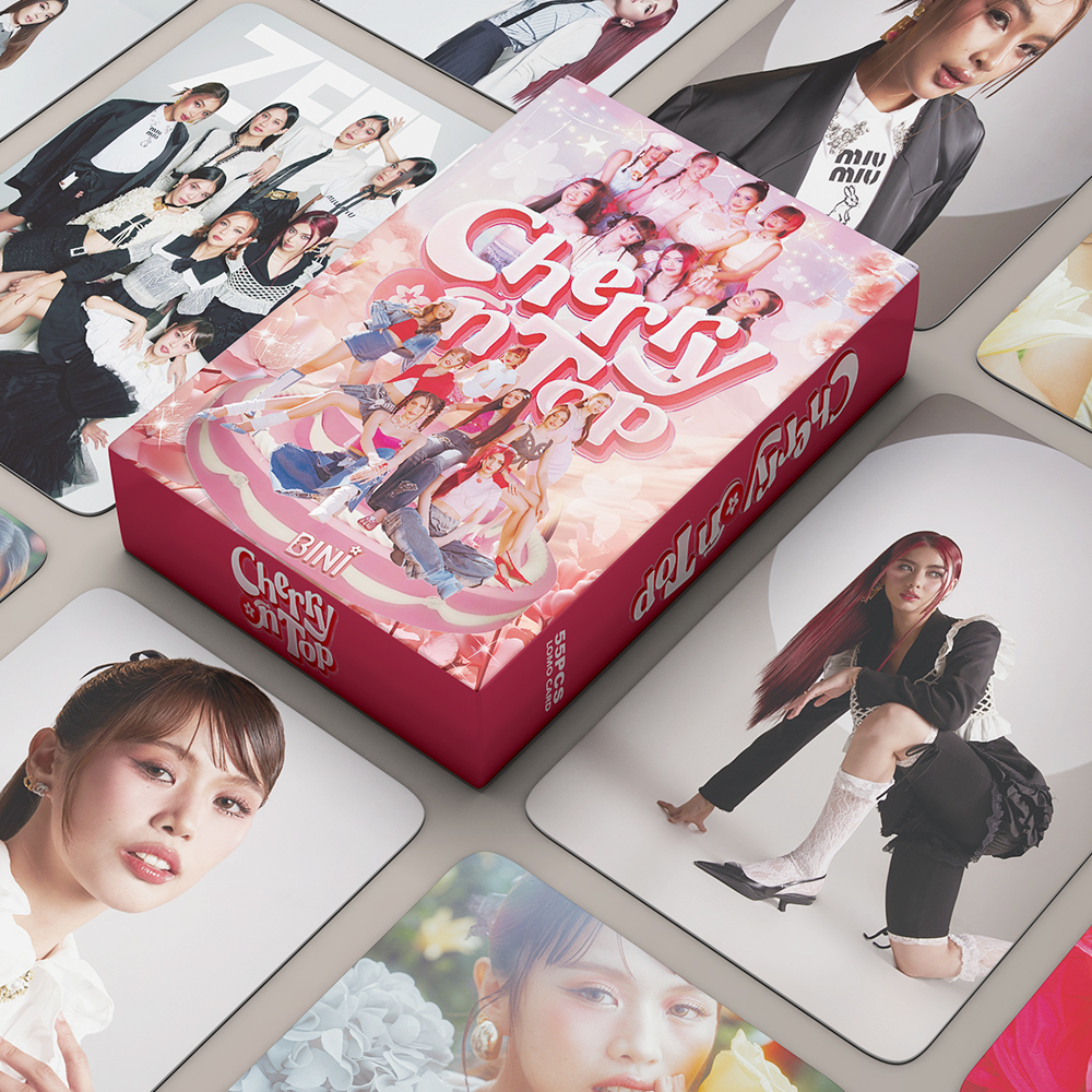 55/92/95Pcs Holographic BINI Postcards Kpop Lomo Card Laser Photocards ...