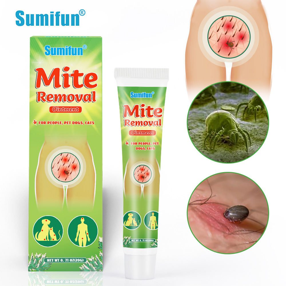 Mite Removal cream Lice Natural Anti Mites Remove For People Pets Anti ...