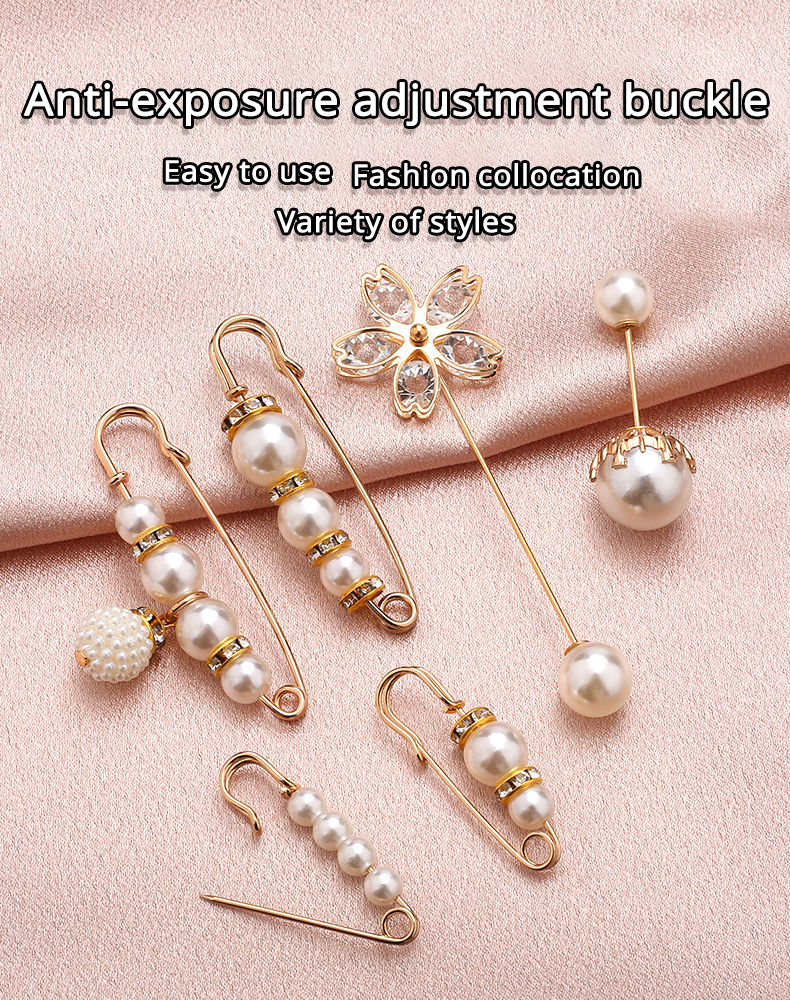 The Waist Buckle Prevent Light Brooch Pants Pin Close Waist Pin ...