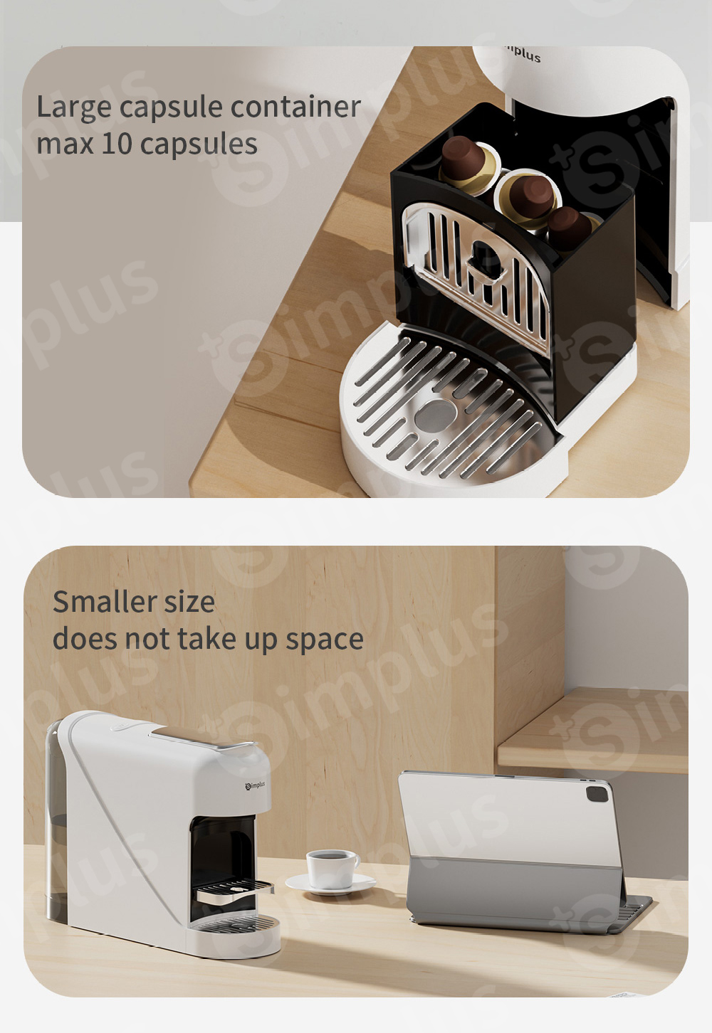 Simplus Coffee Maker Coffee Machine | Shopee Philippines