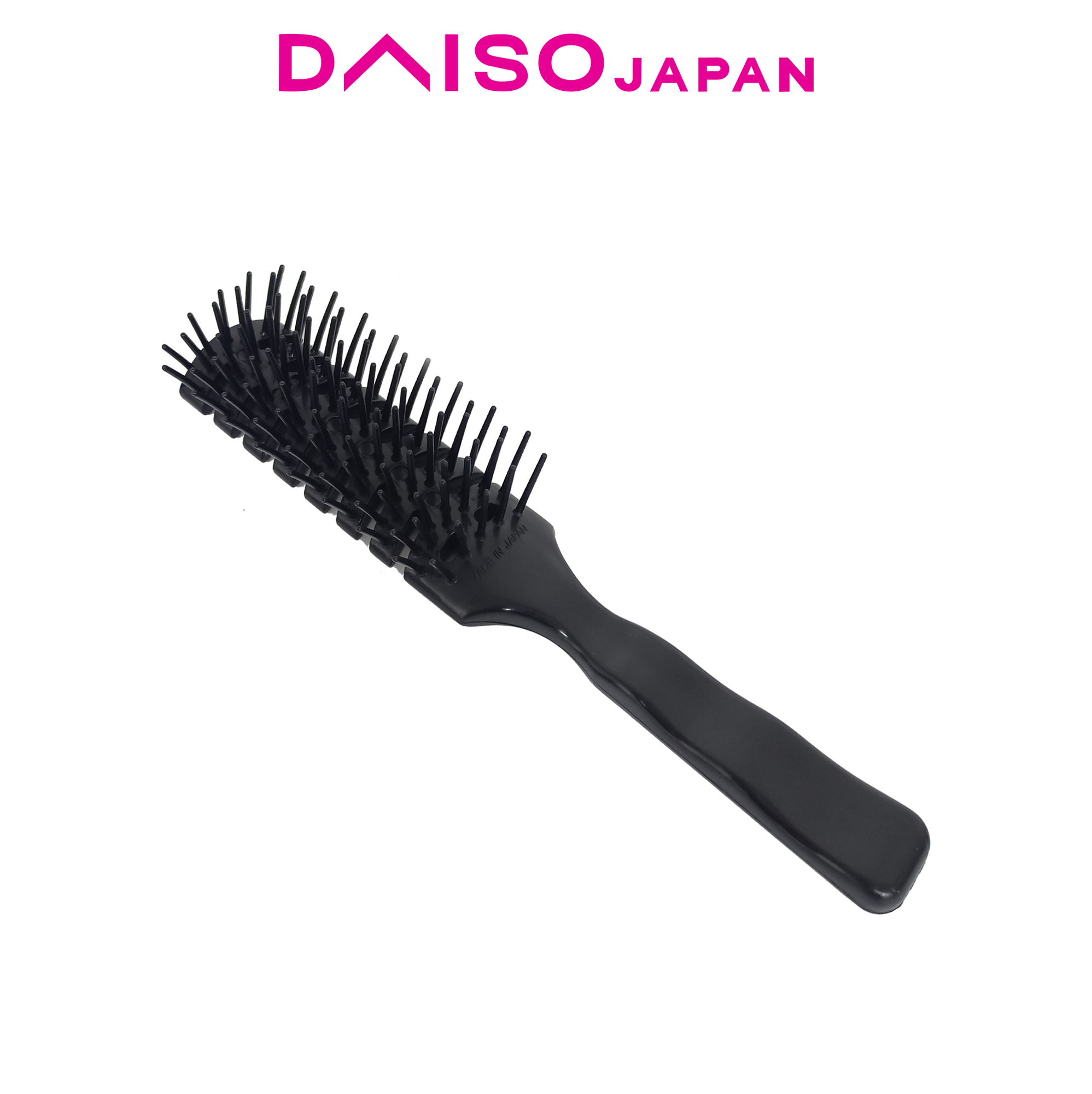 Daiso Eco-friendly Hair Black Skeleton Brush | Shopee Philippines