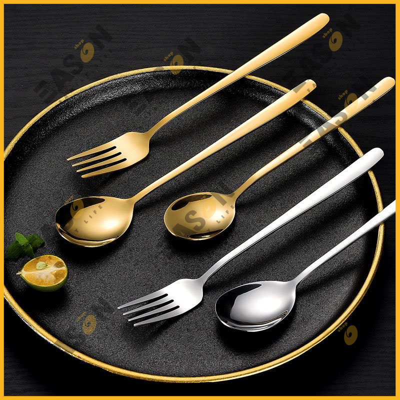 EasonShop COD Korean Cutlery Korean Style Flatware Stainless Steel ...