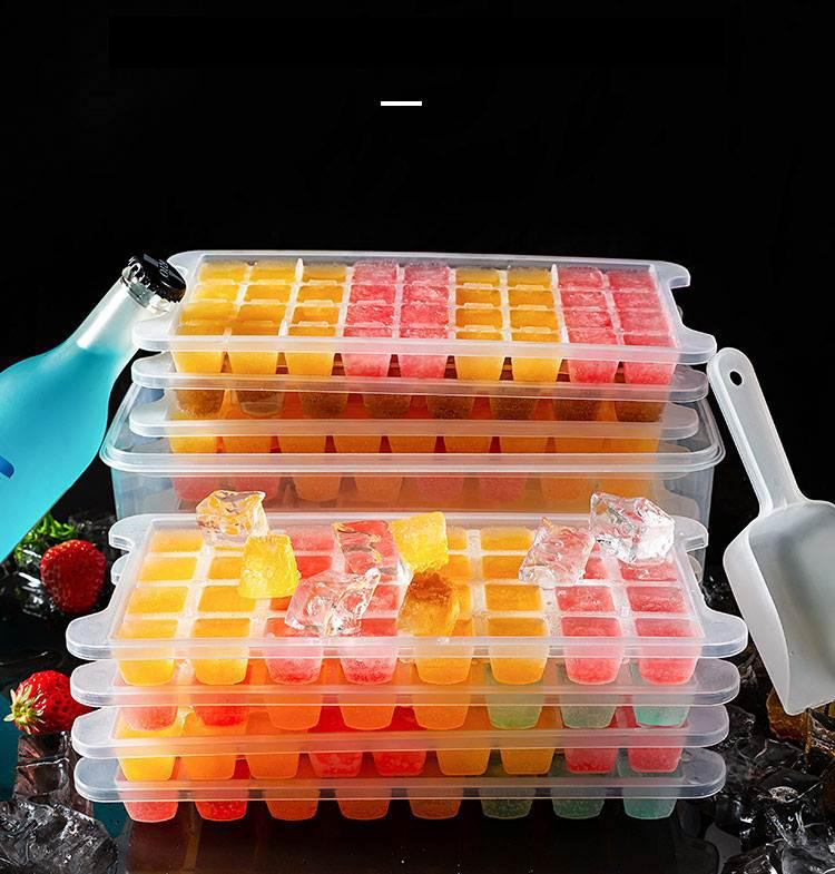 144 grids With box Ice shovel Cream Cocktail Cold Drink Ice Molder Ice ...