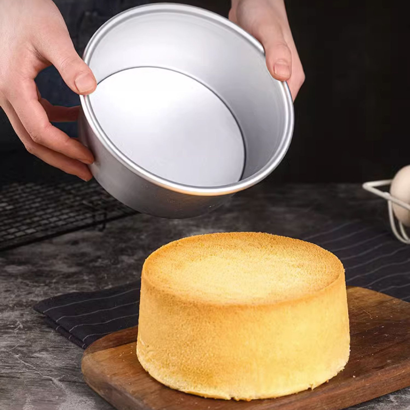 4/6/8/10 inch Anode Baking Pan Removable Bottom Nonstick Aluminum Alloy ...