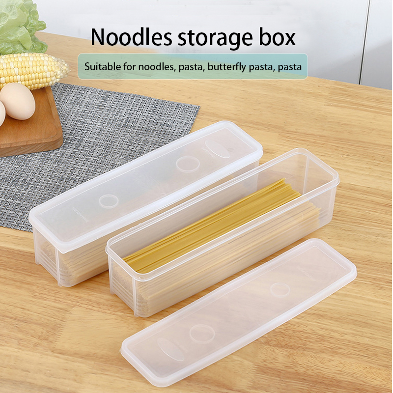 Sealed Noodles Pasta Food Box fresh-keeping Container storage organizer ...