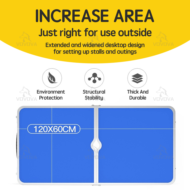 VOVOVA Folding Table Outdoor aluminum alloy Table | Shopee Philippines