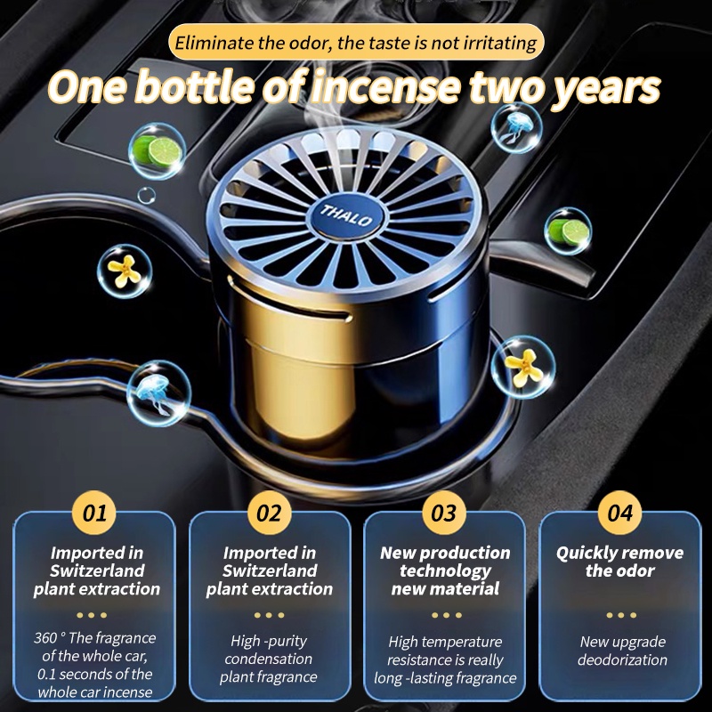 Auto007 Car Freshener Car Air Freshener Scent Solid Air Freshener Home Car Fragrance D-362 ...