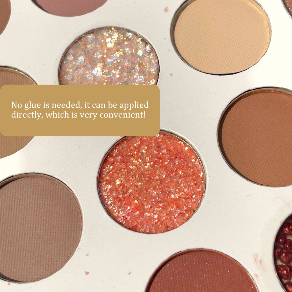 26 Colors Eyeshadow Palette Pearl Matte Glitter Eyeshadow Highlighter ...