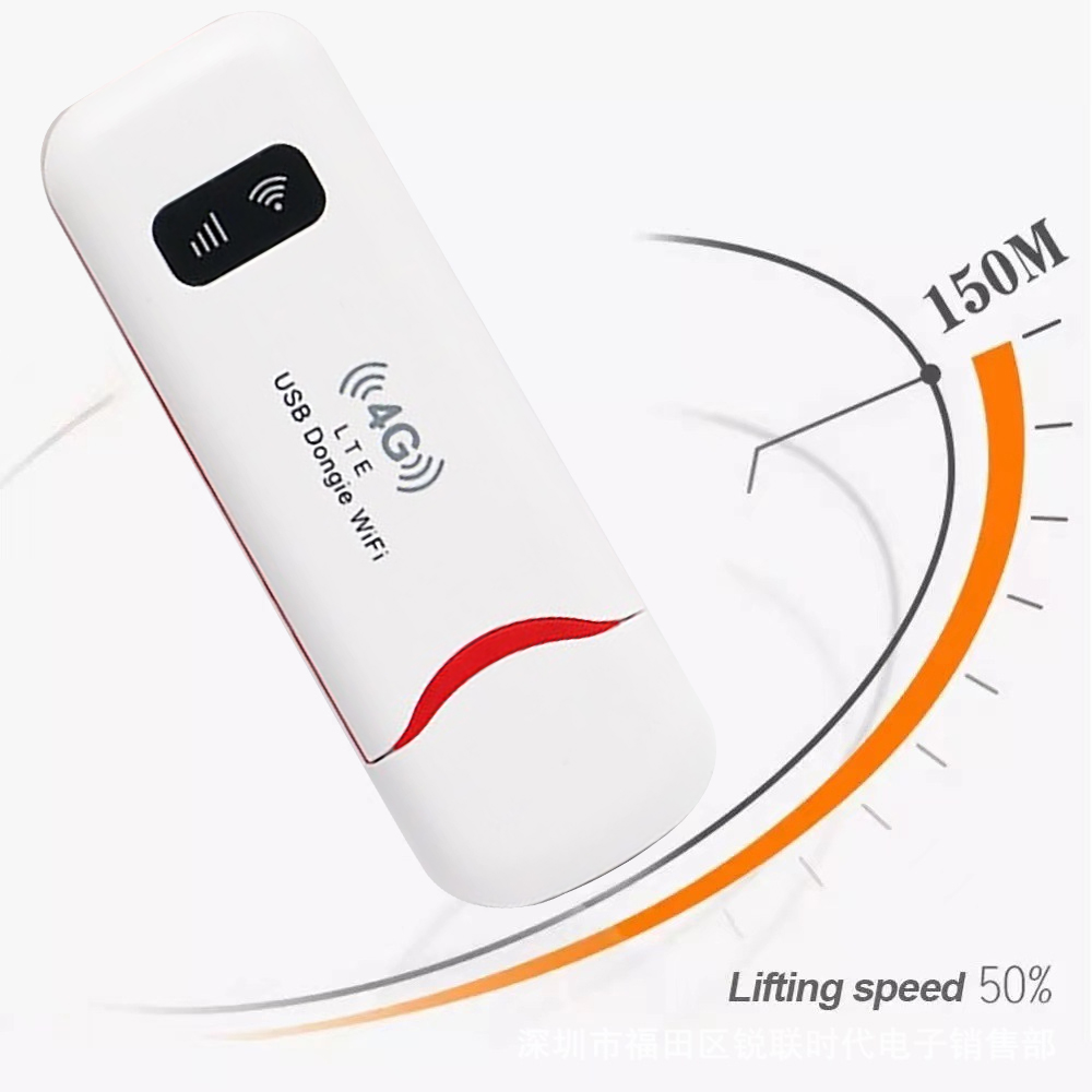Wireless 4G LTE WiFi Router Modem Universal SIM Card 150Mbps USB Mini Pocket WiFi Hotspot Unlock ...