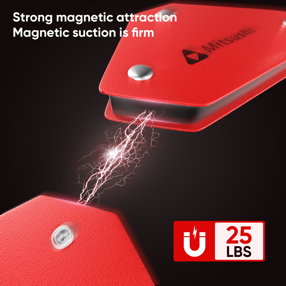 Mitsushi 1/4/6PCS Welding Magnet Positioner Magnetic Fixed Angle ...