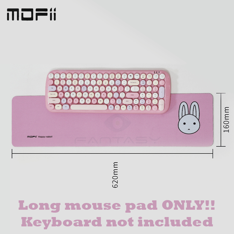 MOFII MP082 CUTE Happy Cat design Long Mouse pad SIze 720*280MM For ...