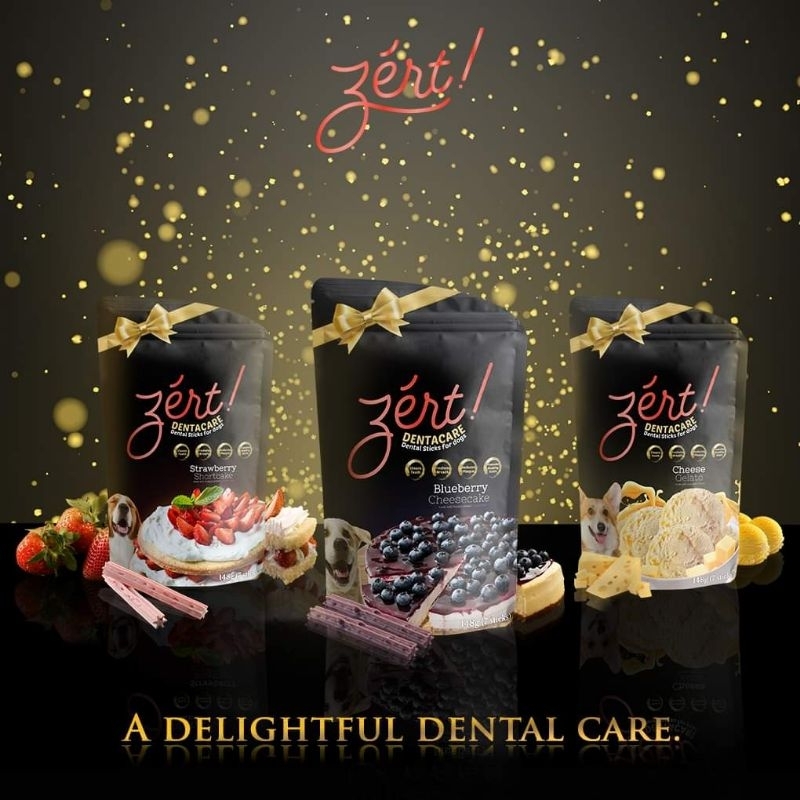 All Stages Adult Puppy 148g Zert Dentacare Dessert Dog Dental Sticks ...