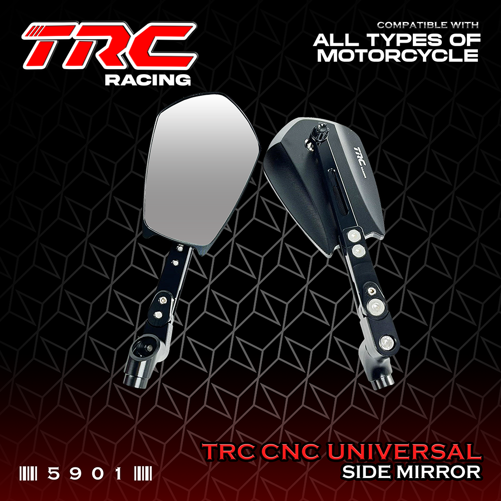 TRC Racing CNC Side Mirror Stem Mount Universal 5901 | Shopee Philippines