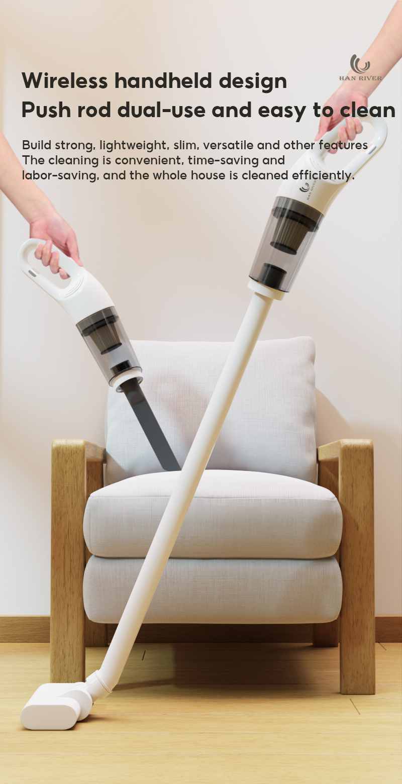 HAN RIVER Vacuum Cleaner 18000Pa Strong Suction 5 In 1 Portable Vacuum ...