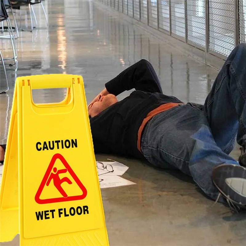 Wet Floor Warning Board Sign Notice Slippery No Parking Eye-catching ...
