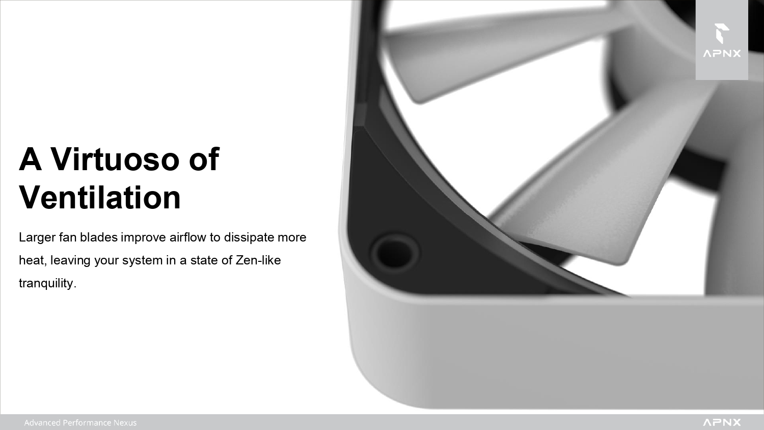 APNX FP2 - 120 PWM ARGB Lighting with PWM Control Case Fan, 120mm 500 ...