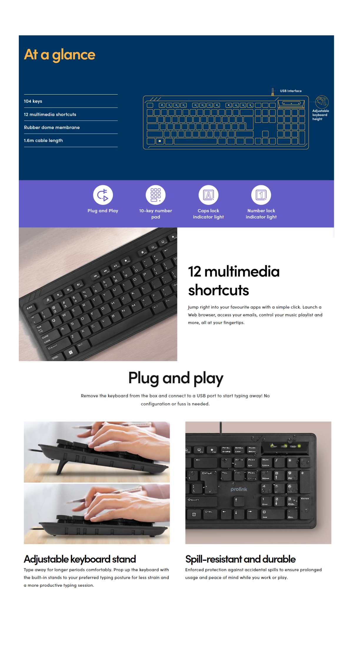 Prolink Wired Multimedia Keyboard GK-1002M | Shopee Philippines Prolink Wired Multimedia Keyboard GK-1002M | Shopee Philippines