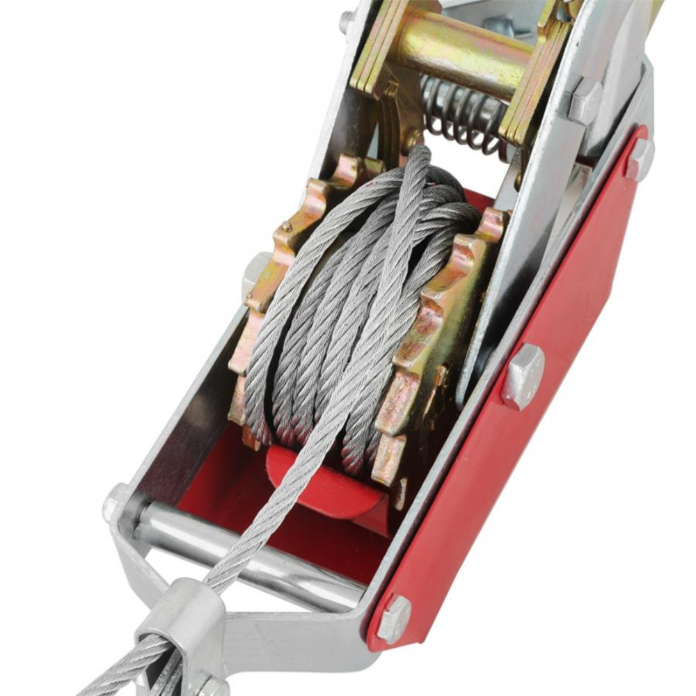 4T Double Hooks Hand Puller Double Hook Tightener Easy Operation Hand ...