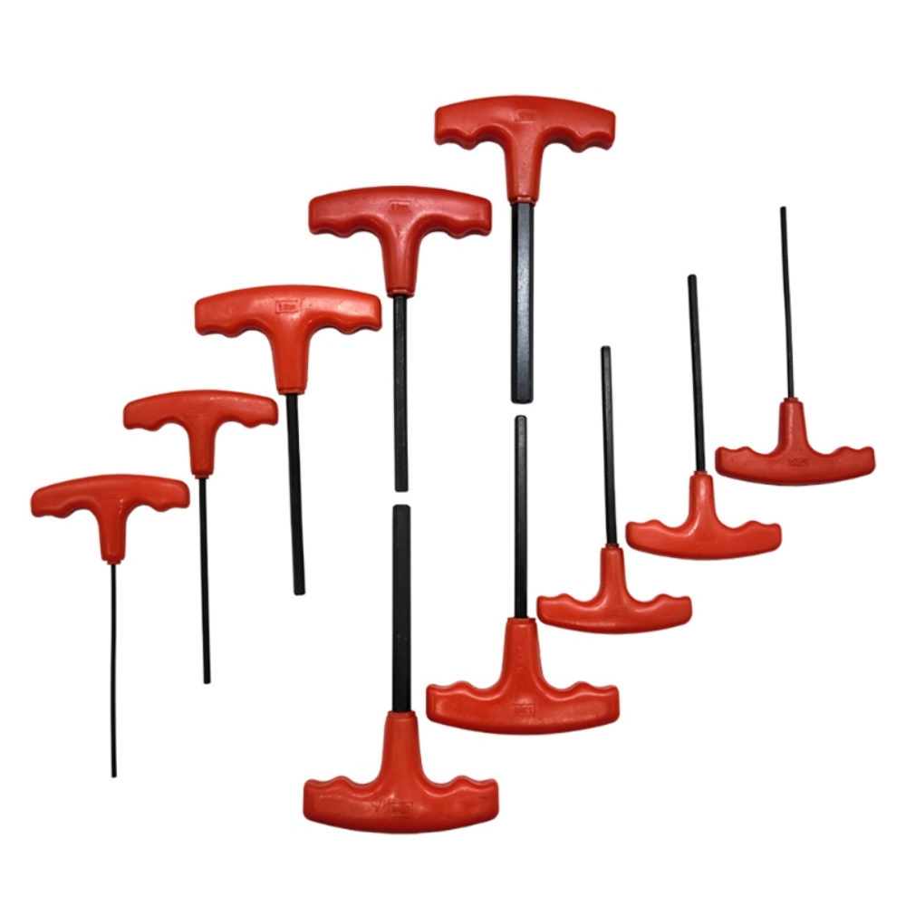 New Tip Shaft T Shape Handle Wrench Hexagon Spanner Hex Key Wrench Keys ...