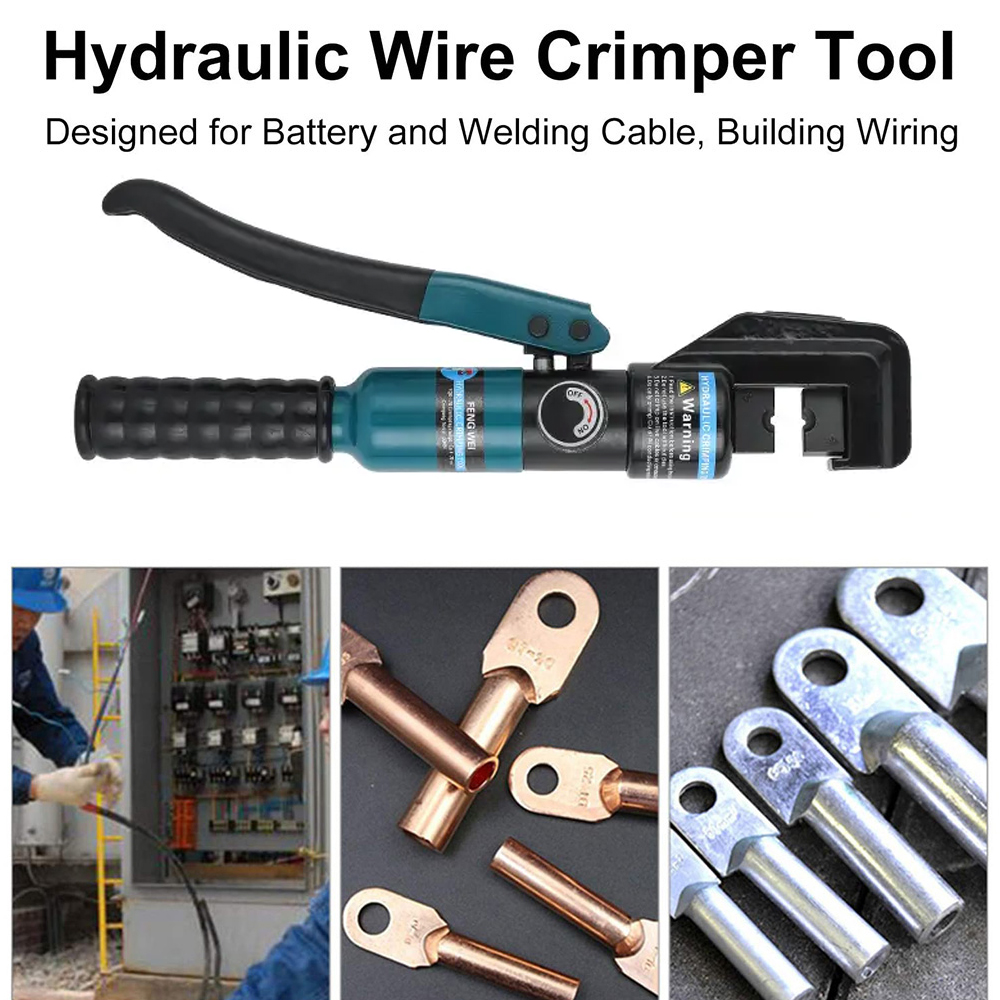 Hydraulic Crimping Tool 8 TONS YQK-70 With PVC Case | Shopee Philippines
